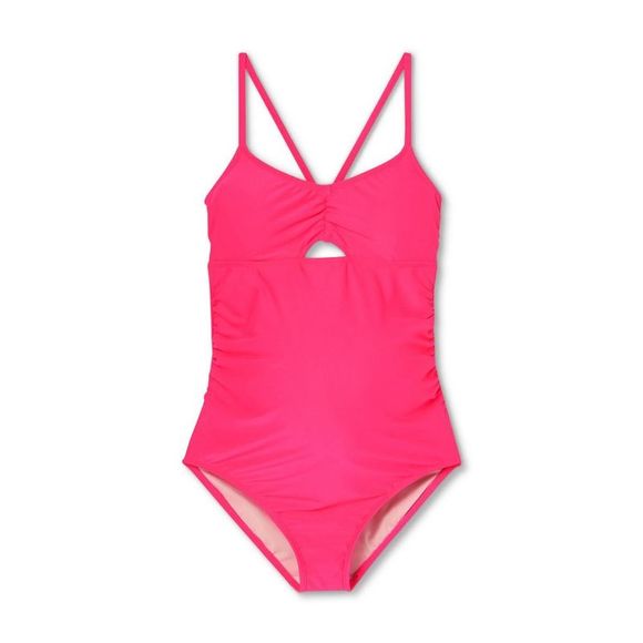 Isabel Maternity by Ingrid & Isabel | Swim | Vneck Peephole Colorblock ...